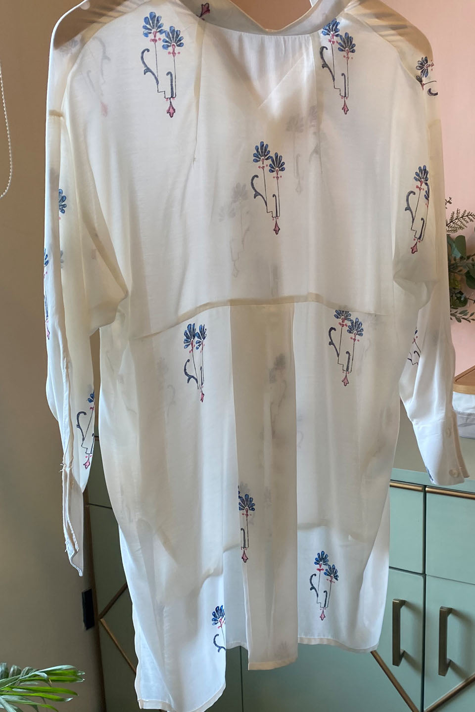 Off-Mughal White Muslin (Shirt only) | Kapraaha